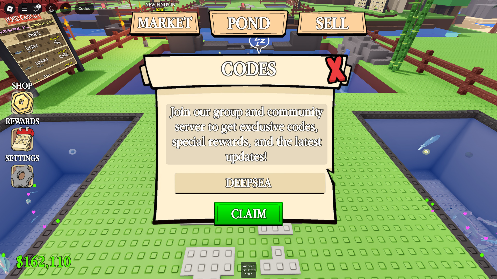 拥有鱼塘代码（2025 年 6 月） - Collectiona2z.com