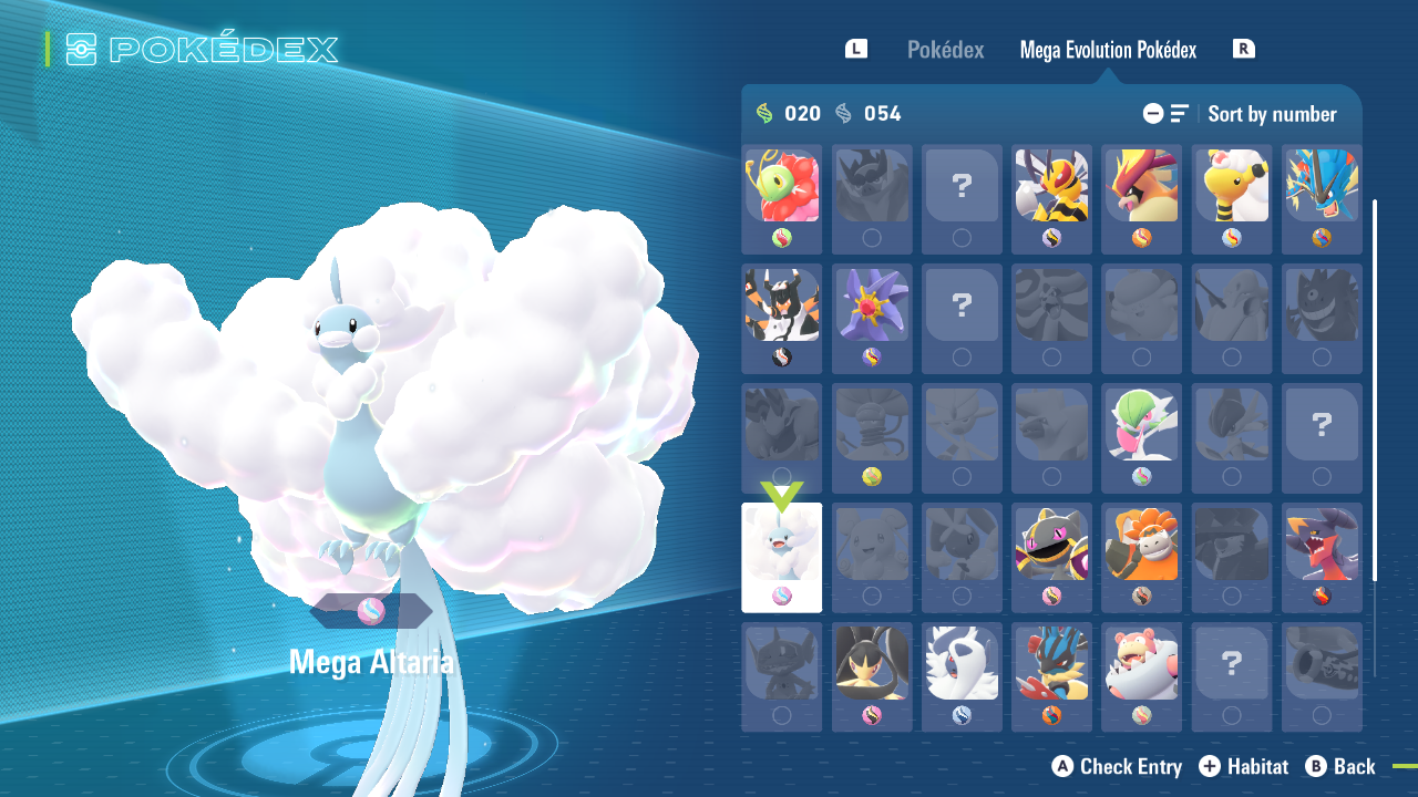 Pokemon Legends ZA：所有 Mega Evolutions 等级列表 - Collectiona2z.com