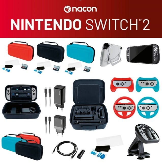 NACON 推出一系列 Nintendo Switch 2 配件 - Collectiona2z.com