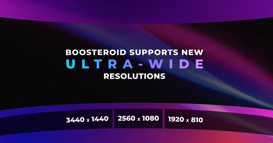 Boostroid在超宽监视器上释放超游戏 - Collectiona2z.com